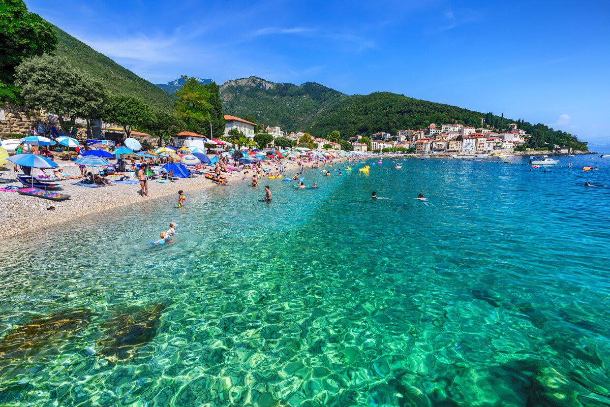 Croatia.hr | Plaža Sipar, Mošćenička Draga