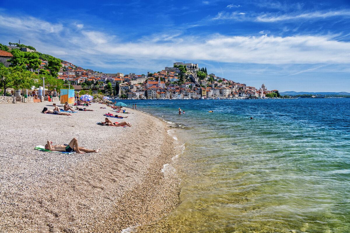 Croatia.hr | Banj town beach, Šibenik