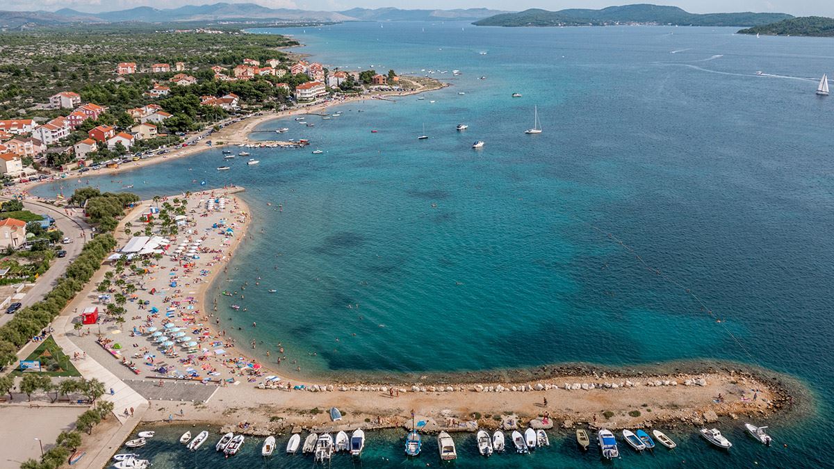 Srima Beach, Vodice - Blue flag beach | Croatia.hr