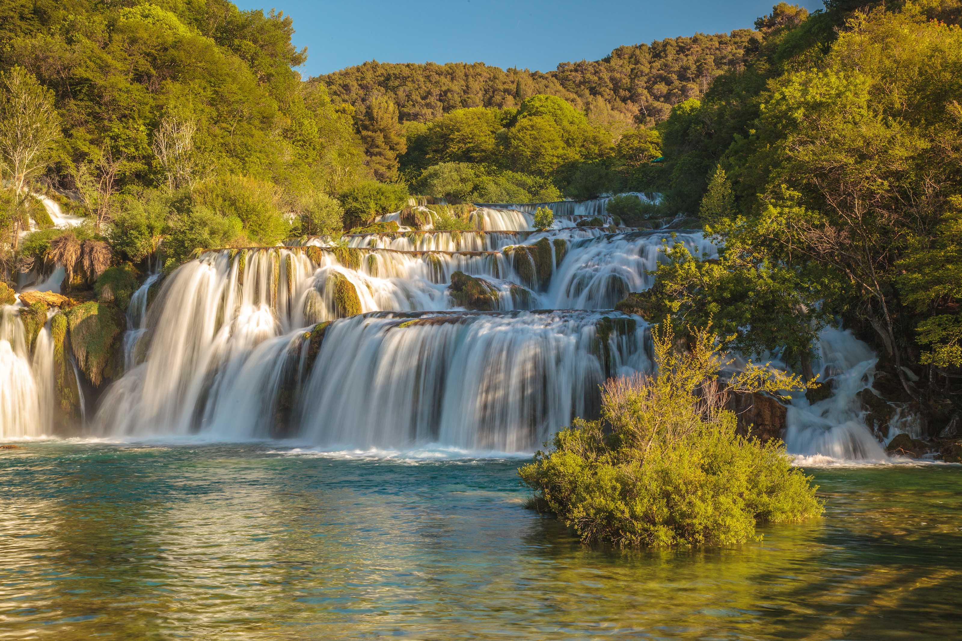 National park Krka, Croatia - Skradinski Buk waterfall